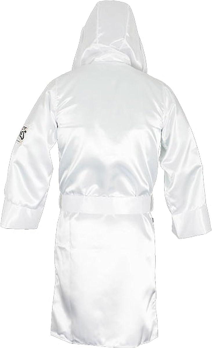 Cleto Reyes Satin Boxing Robe with Hood - Large - White | Premium ...
