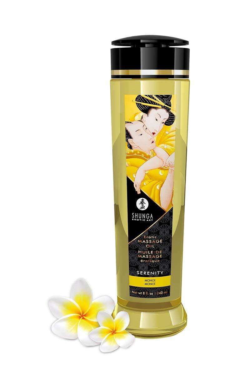 Shunga Erotic Massage Oil Serenity - Luxurious Sensual Oils for ...