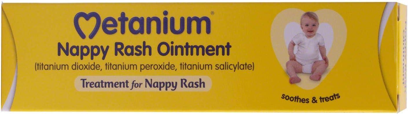 Metanium Nappy Rash Ointment 30g - Fast Relief for Baby's Skin - Pack ...