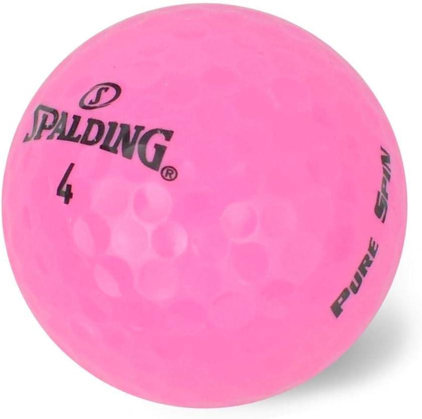 Spalding Pure Spin 12 Ball Pack in Pink - Premium Quality Tennis Balls ...