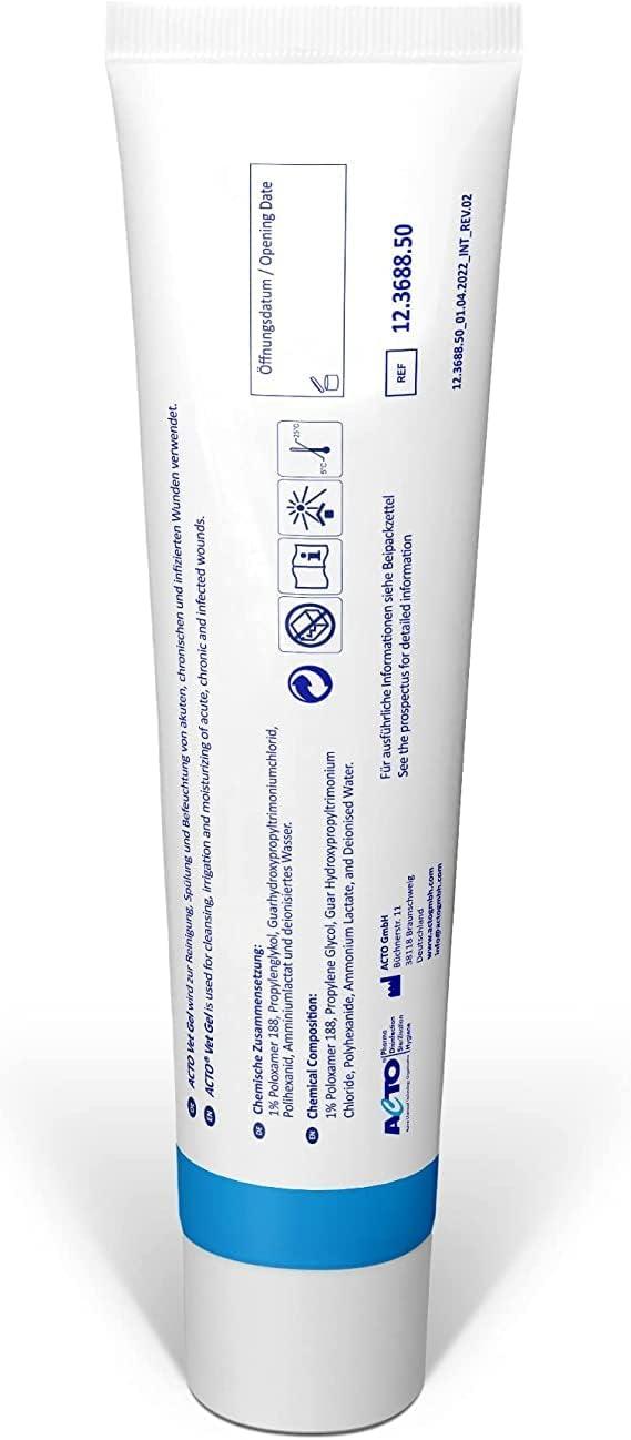 Wound Cleaning and Moisturizing Gel for Pet Skincare Dogs and Cats 50 ...