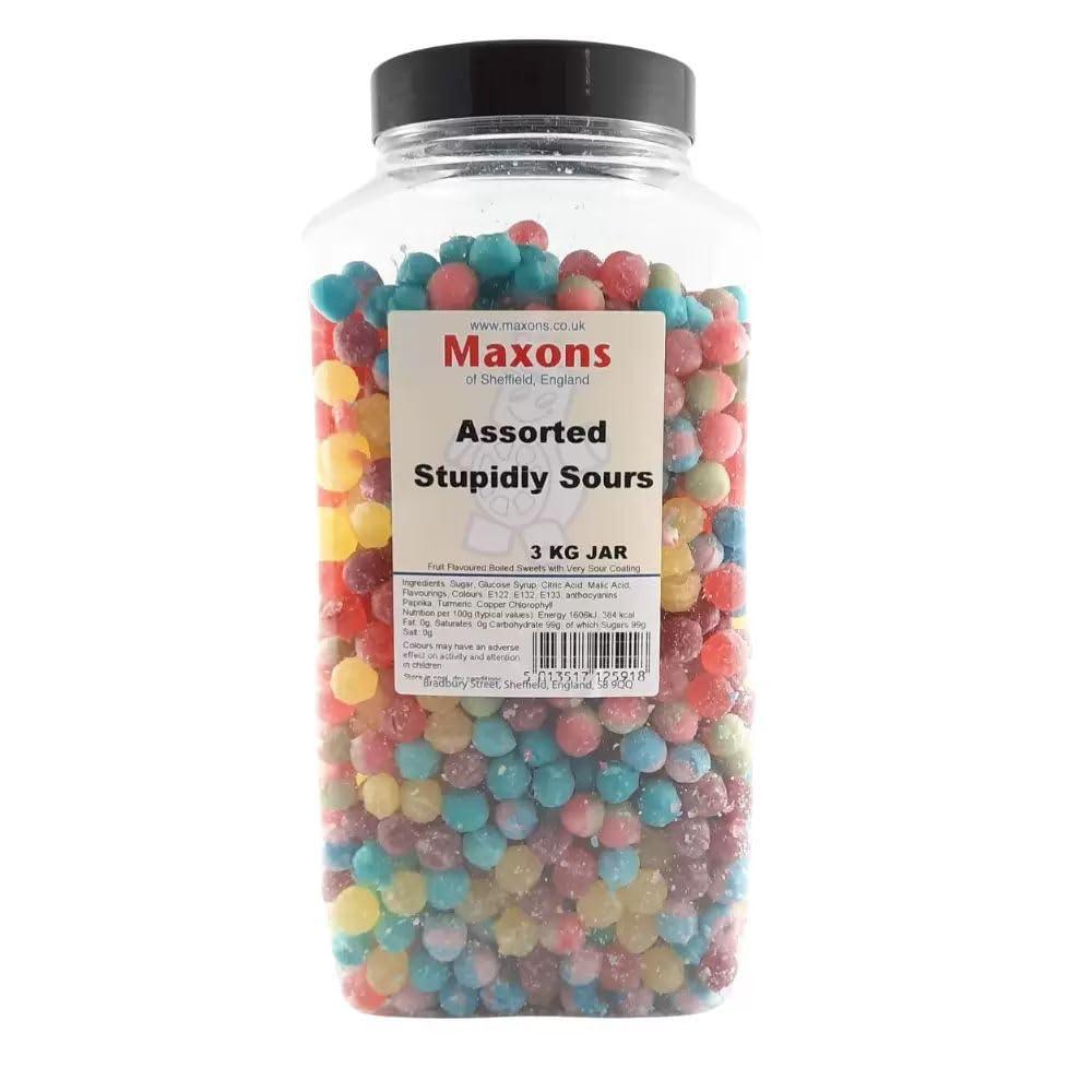 Assorted Stupidly Sour - 1000g Hard Boiled Sweets | Buy Now with ...