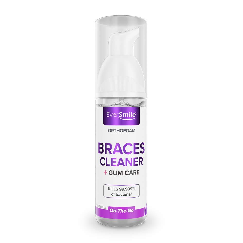 OrthoFoam Braces Cleaner - 1.69 Fl Oz - Whiten Teeth & Fight Plaque ...