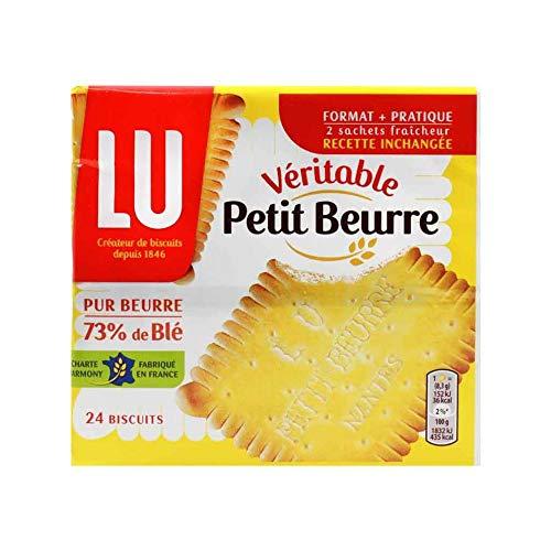 Authentic French Lu Petit Beurre Biscuits 7 oz - Pack of 2 | Imported ...