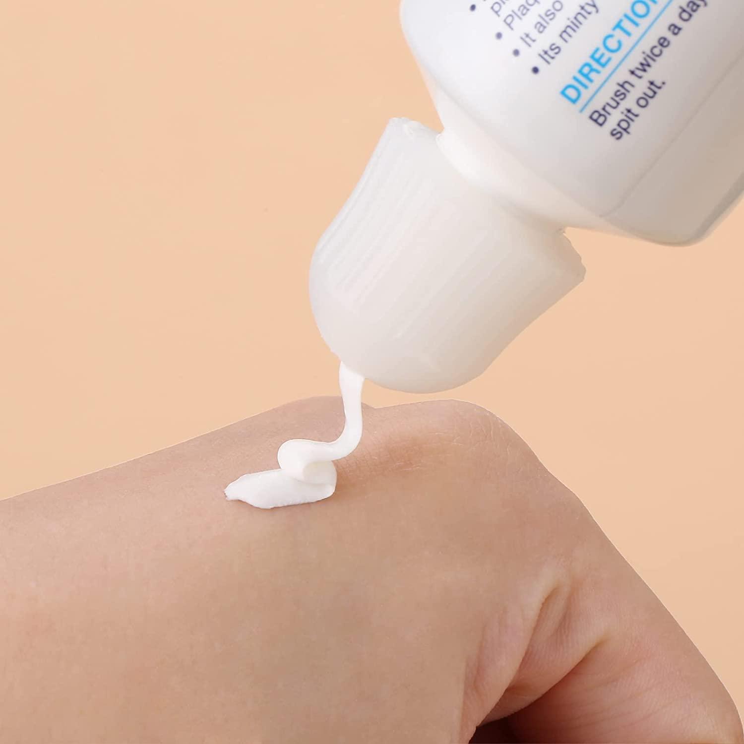 UDQYQ Toothpaste Dispenser for Kids & Adults - Self Closing Pump Topper ...