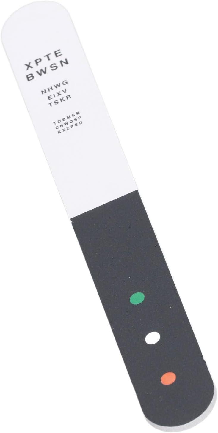 Vision Optometry Test Card Eye Chart Fixation Stick Vision Tester for ...