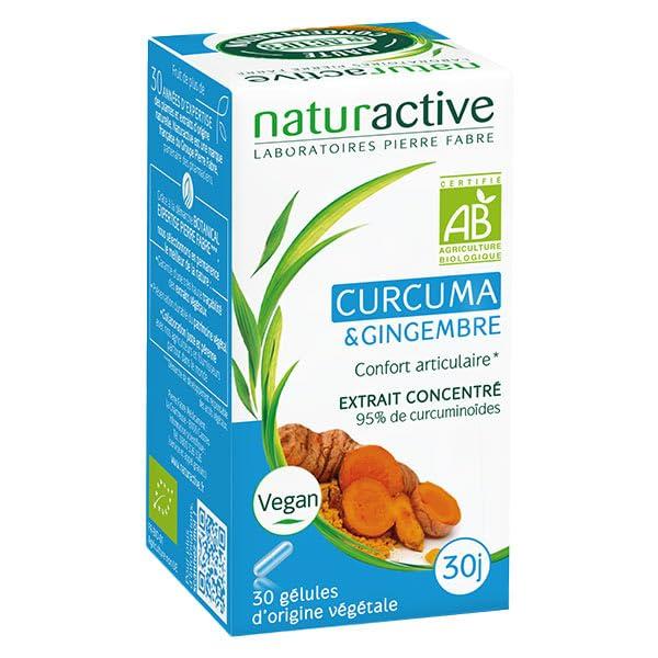 Naturactive Turmeric Ginger Organic Comfort Joint 30 capsules | Buy Now ...
