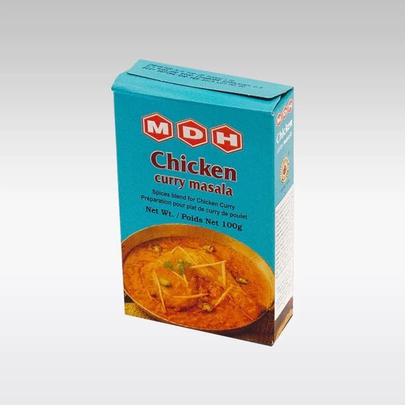 MDH Chicken Curry Masala 100g - Instant Spicy Blend for Delicious Meals ...