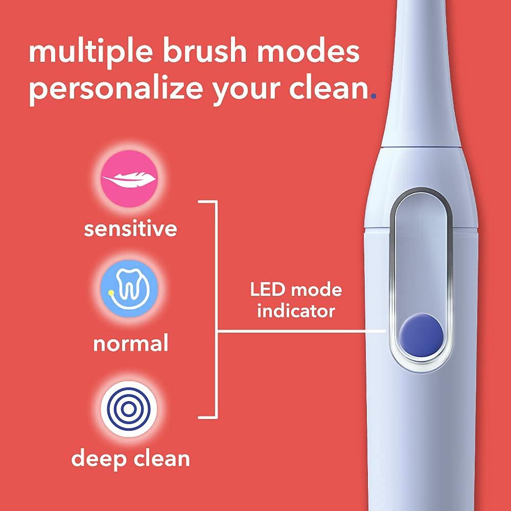 hum by Colgate Smart Electric Toothbrush Kit, Rechargeable Sonic ...