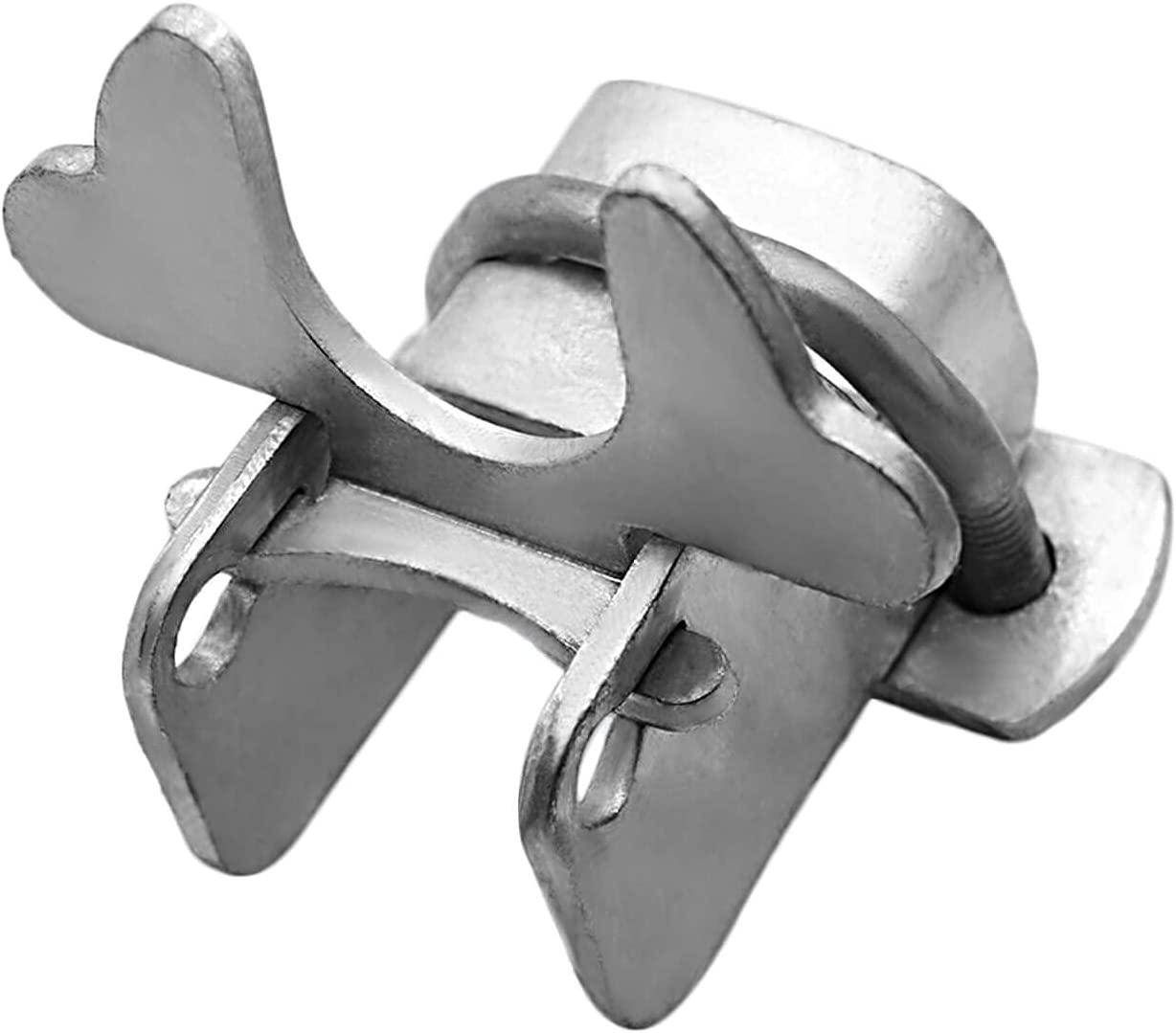 1-3/8 x 1-3/8 Galvanized Steel Kennel Gate Latch for Chain Link Fence ...