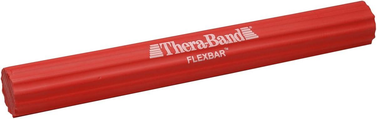 TheraBand FlexBar - Red Light Resistance Training for Grip, Elbow ...
