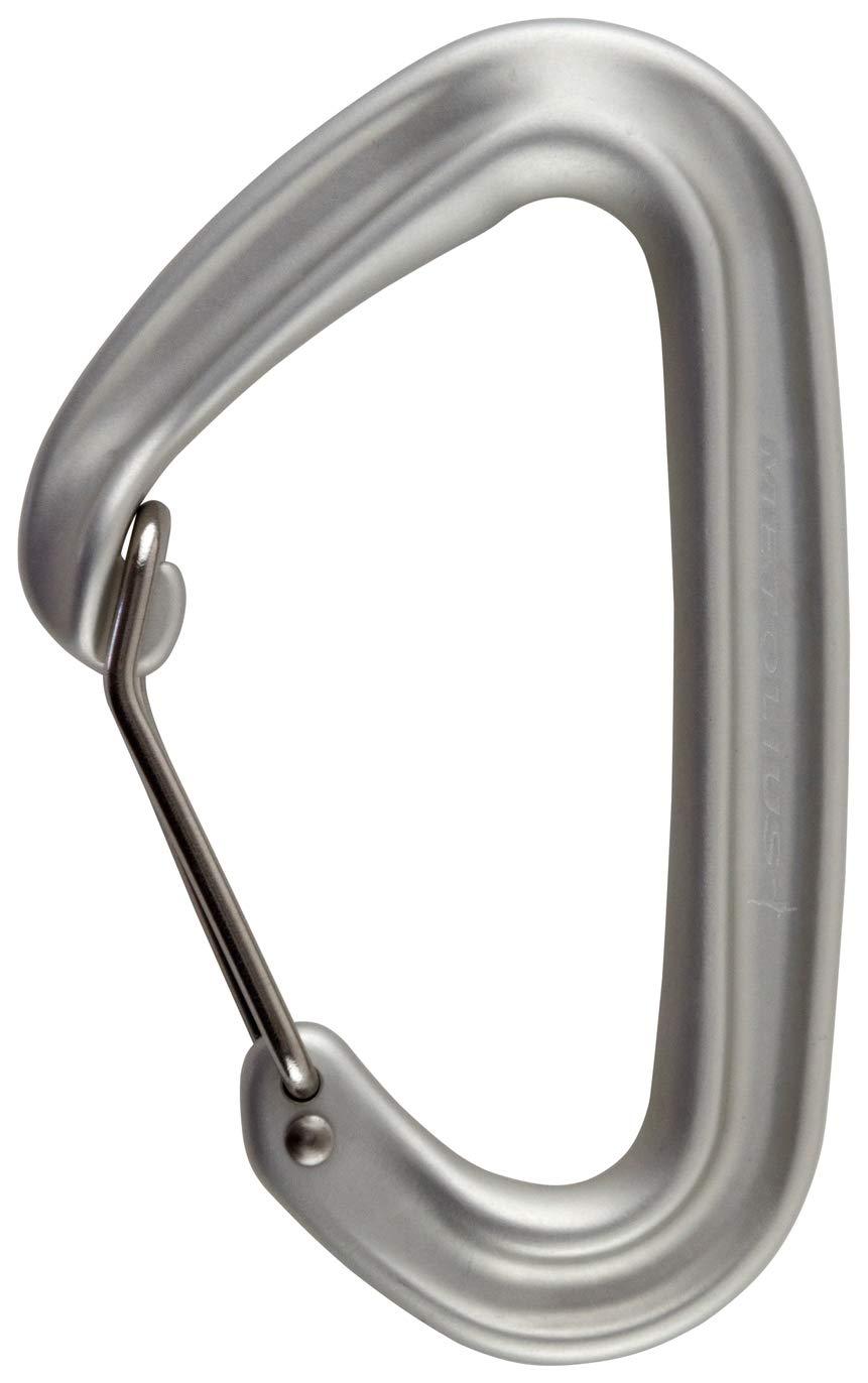 Metolius Bravo II Silver Wiregate Carabiner - Lightweight and Durable ...