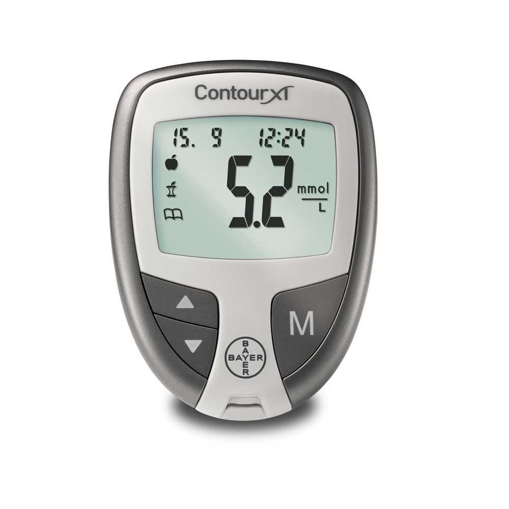 Buy Bayer CONTOUR XT Blood Glucose Meter Set - Accurate mmoll/l Testing ...