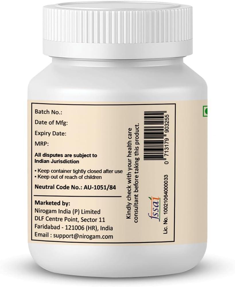 Ivy's Mukta Vati Herbal Tablets - Ayurvedic Formula 60 Tablets ...