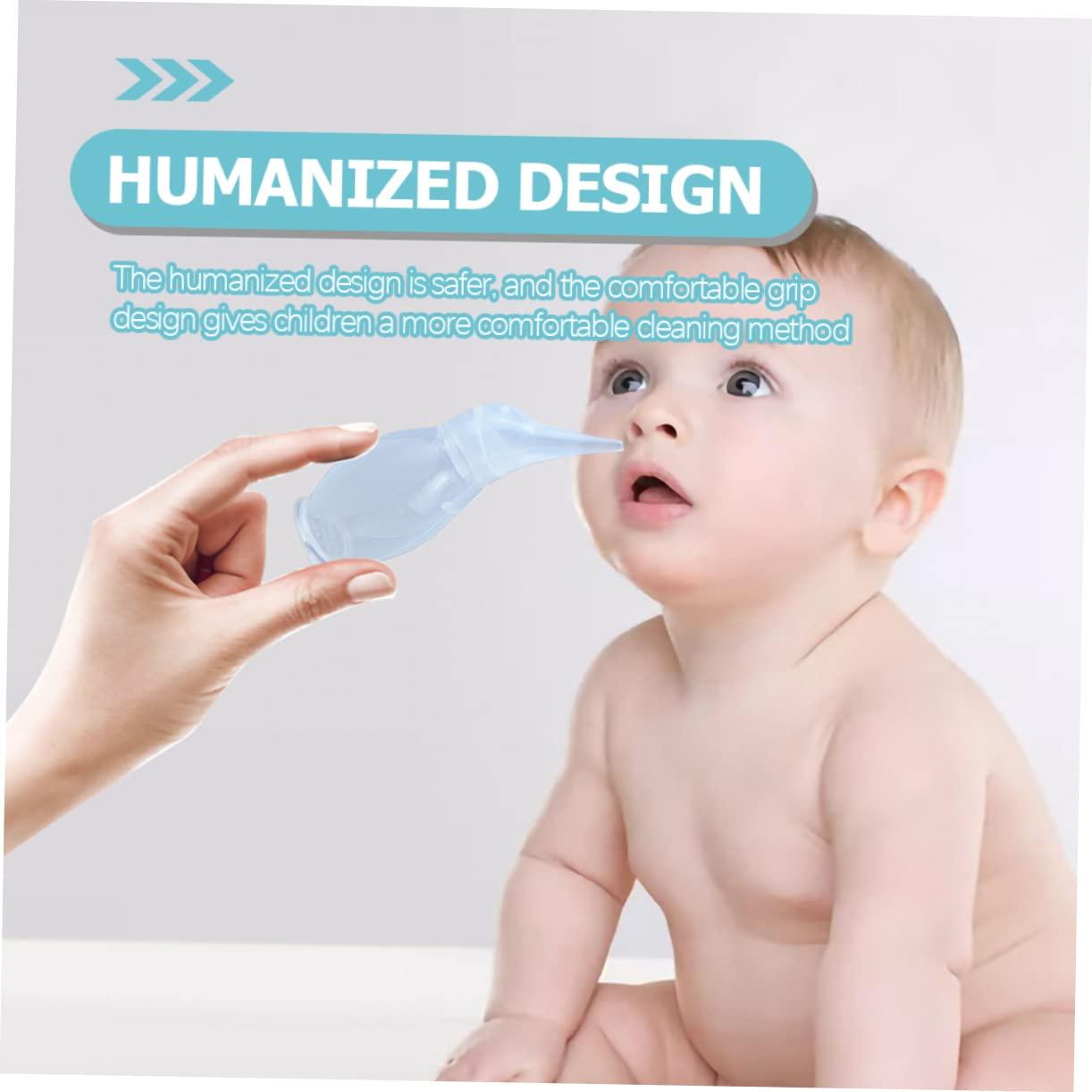 KOMBIUDA Kids Nose Flusher - Nose Sucker & Cleaner for Toddlers and Infants