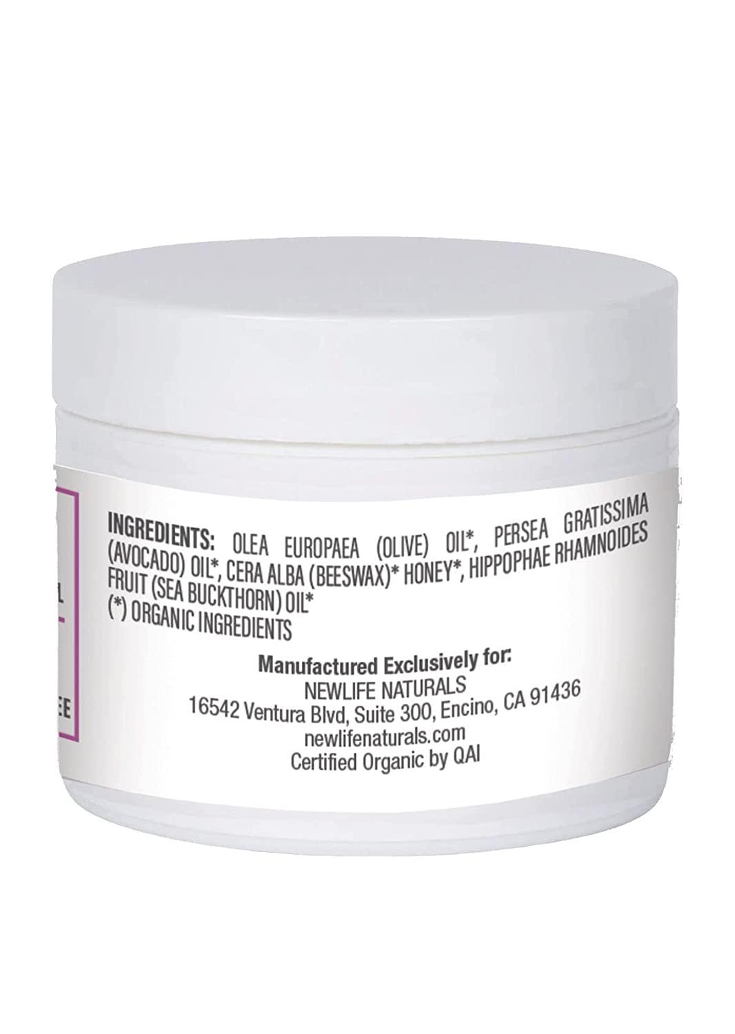 NewLife Naturals USDA Certified Organic Vulva Cream - Menopause Support ...