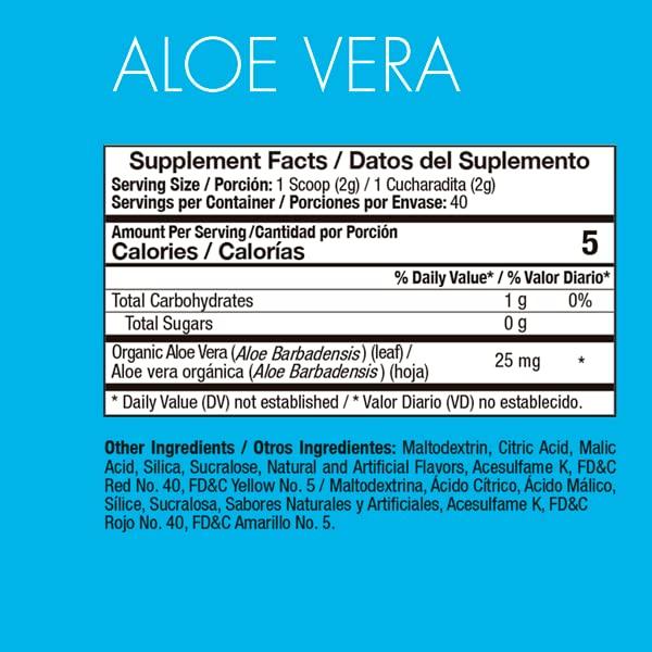 Yes You Can! Aloe Vera Drink Mix - Energy Drink Powder Organic Super ...