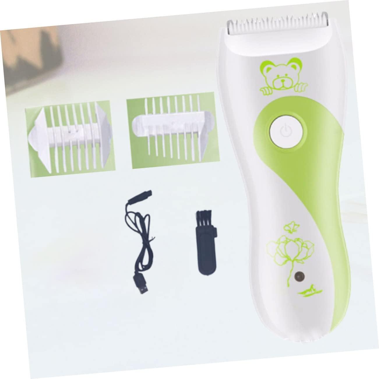 Baby Hair Clippers Set - Rechargeable Electric Trimmer for Kids ...