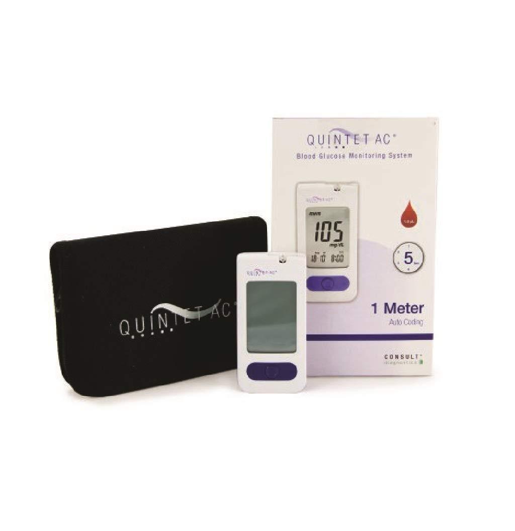 Quintet AC Glucose Meter - Accurate Blood Sugar Monitoring Device | Buy ...