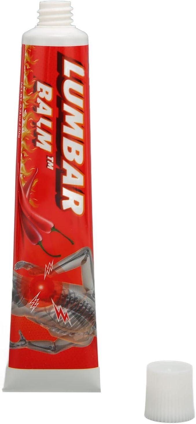 Lumbar Pain Relief Ointment 20g - Portable Lower Back Care Cream for ...