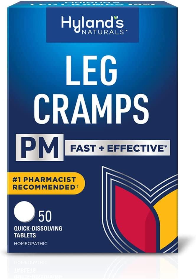 Hyland's Leg Cramps PM - 200 Tablets (Pack of 4) | Natural Relief for ...