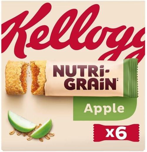 Apple Snack Bars 6x37g x2 with Strawberry Flavour 6x37g x2 & Blueberry ...