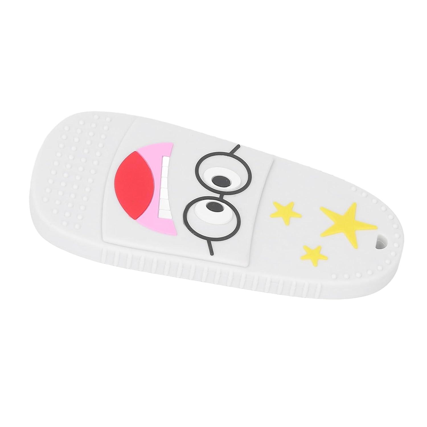 Silicone Baby Bite Ring - Slipper Shape Teething Toy with Textures ...