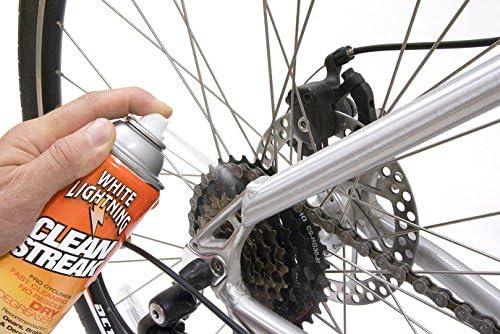 White Lightning Clean Streak - Bicycle Degreaser - Aerosol, 14 oz