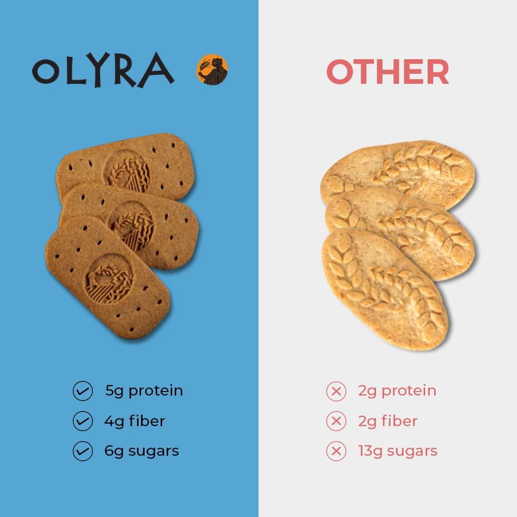 OLYRA Organic Breakfast Sandwiches Biscuits Hazelnut Cocoa Butter - Low ...