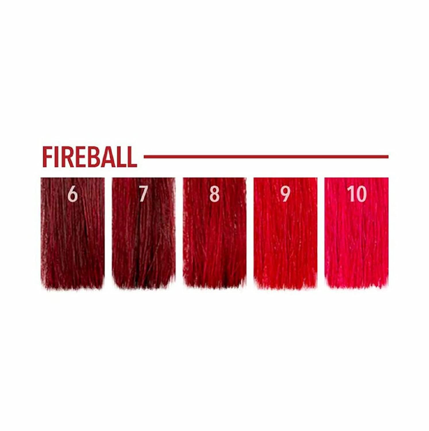Pulp Riot Fireball Hair Color 4oz - Vibrant Semi-Permanent Dye | Buy ...