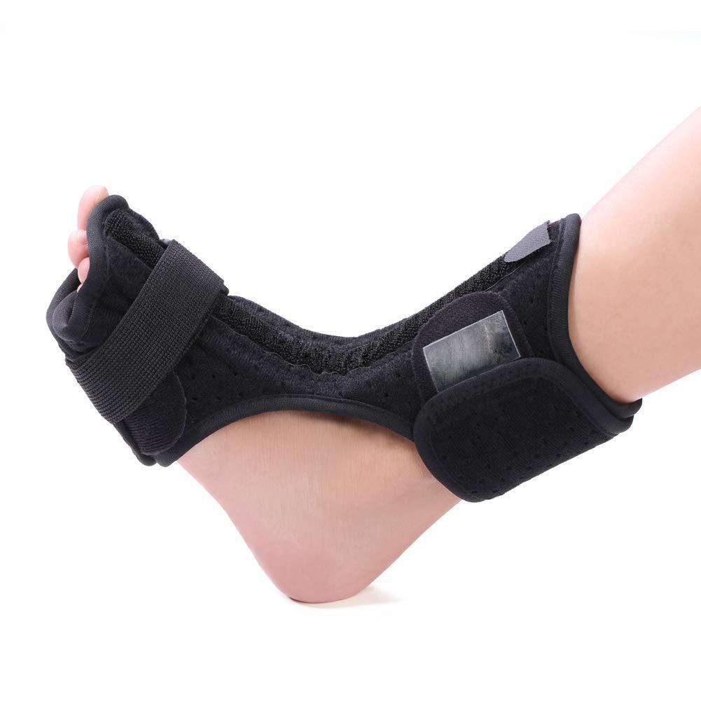 TOPINCN Ankle Brace - Foot Drop Night Splint Orthotic Support for ...