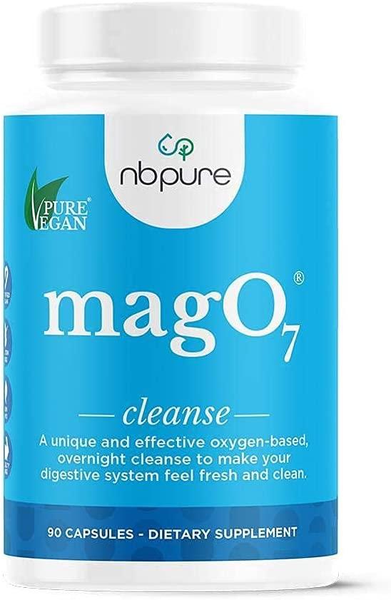 Nbpure MagO7 Digestive Cleanse & Detox - 90 Capsules for Healthy ...