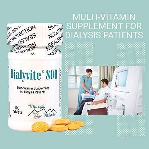 Hillestad Labs Dialyvite 800 Multi-Vitamin Supplement for Dialysis ...