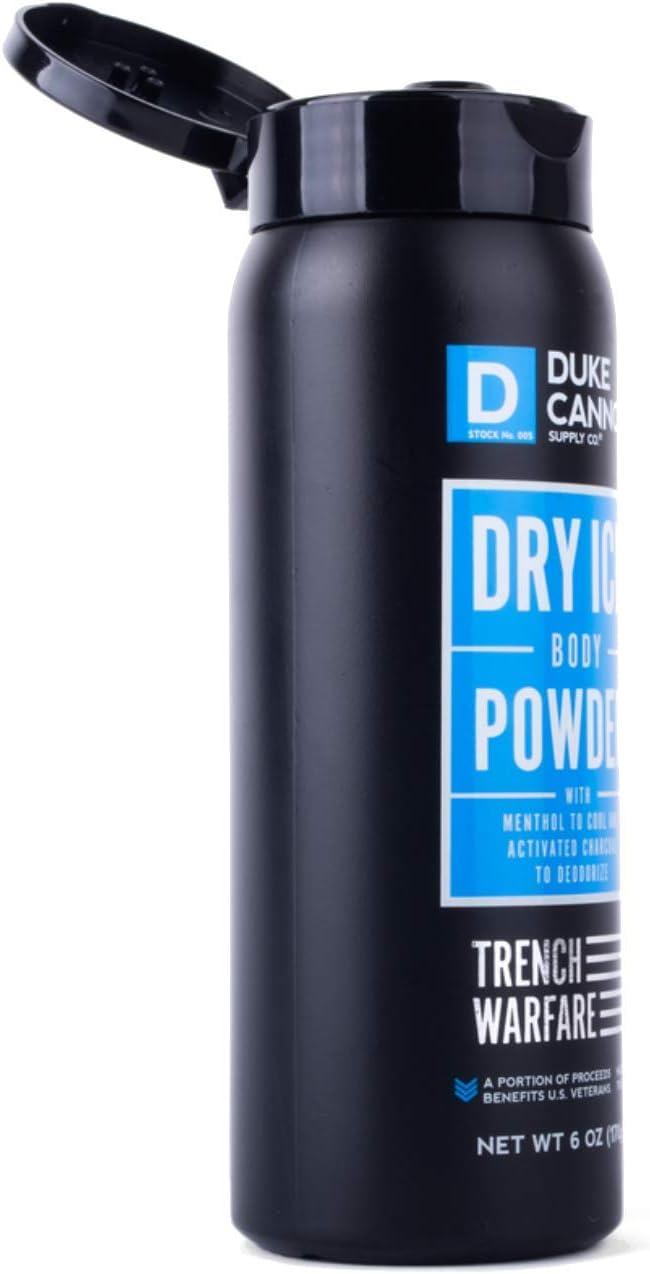 Duke Cannon Dry Ice Body Powder 6 oz. 1 pk - Stay Dry and Fresh All Day ...