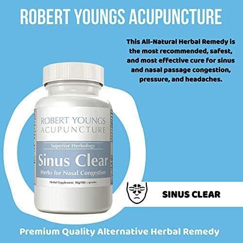 SinuClear 180 Capsules - Maximum Strength Nasal and Sinus Congestion ...