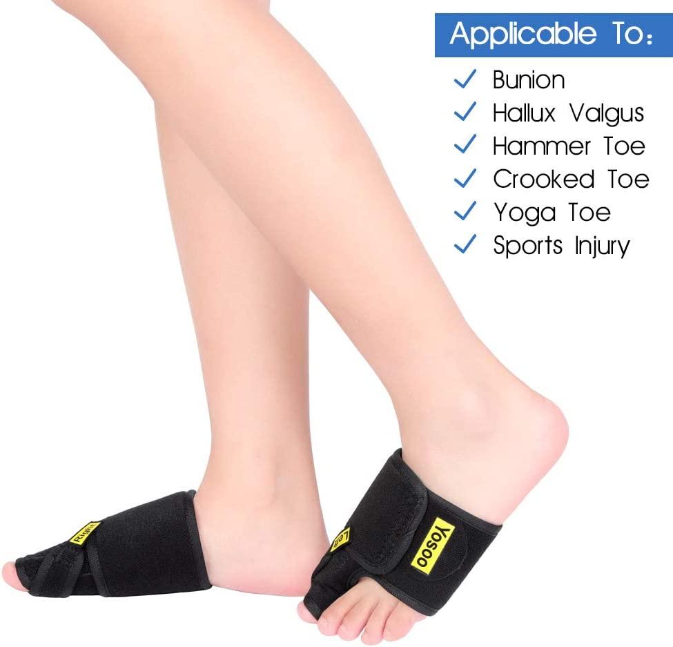 Night Sleep Bunion Corrector with Metal Splint Support - Toe ...