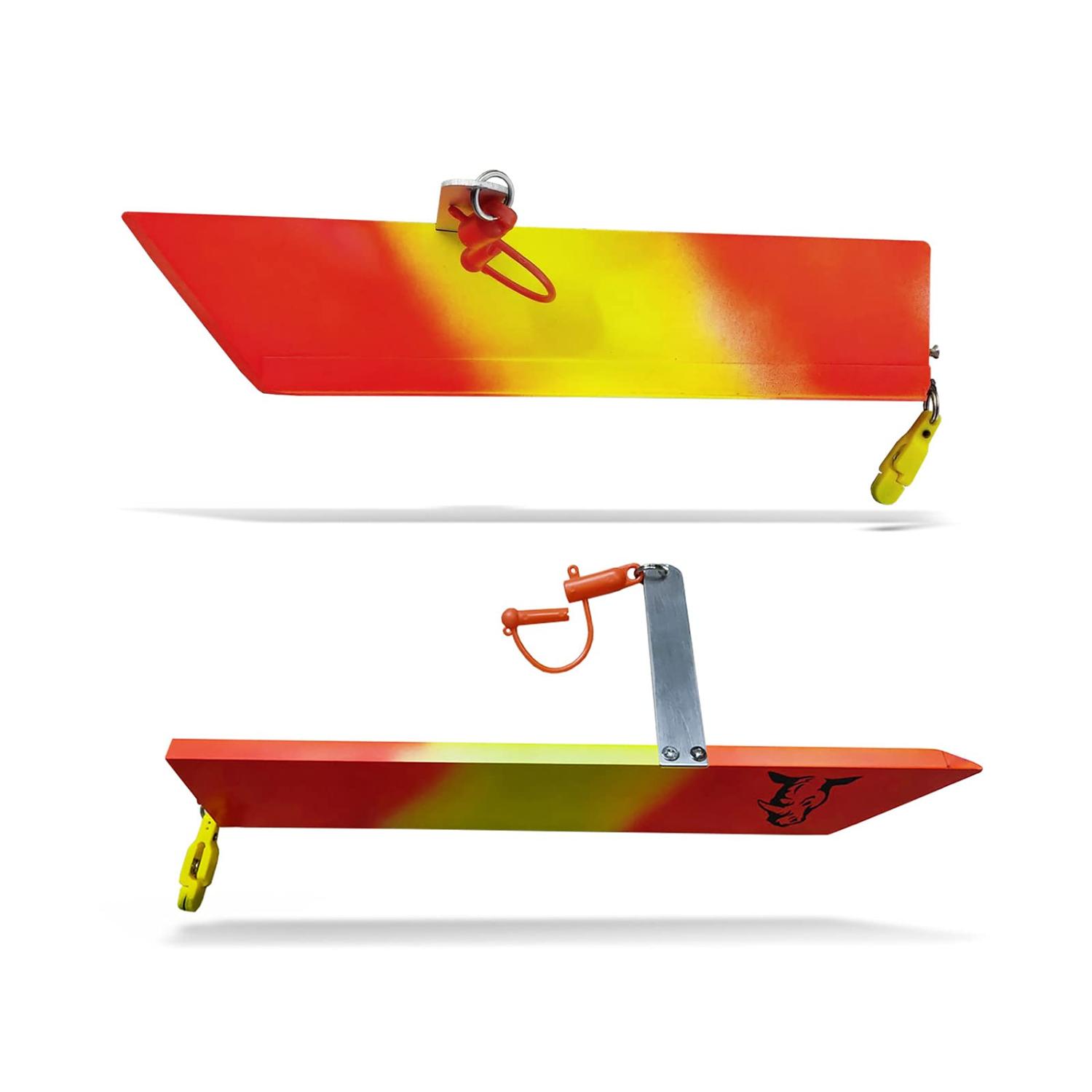 Rhino Sideplaner SL 35x6cm - 2 Trolling Planer Boards for Sea Trout ...