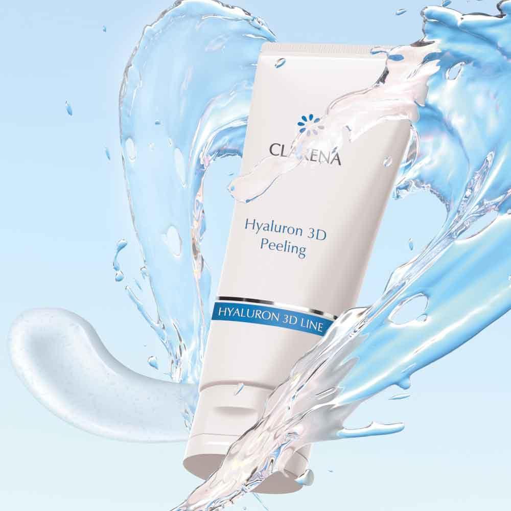 Clarena Facial Peeling with Hyaluronic Acid & Papain Enzymes - 100ml ...