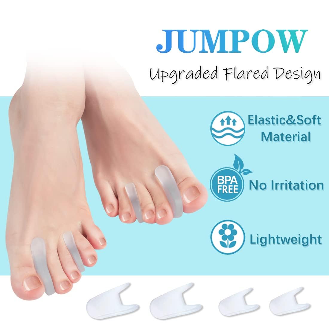Gel Toe Separator & Bunion Corrector for Toe Alignment & Pain Relief ...