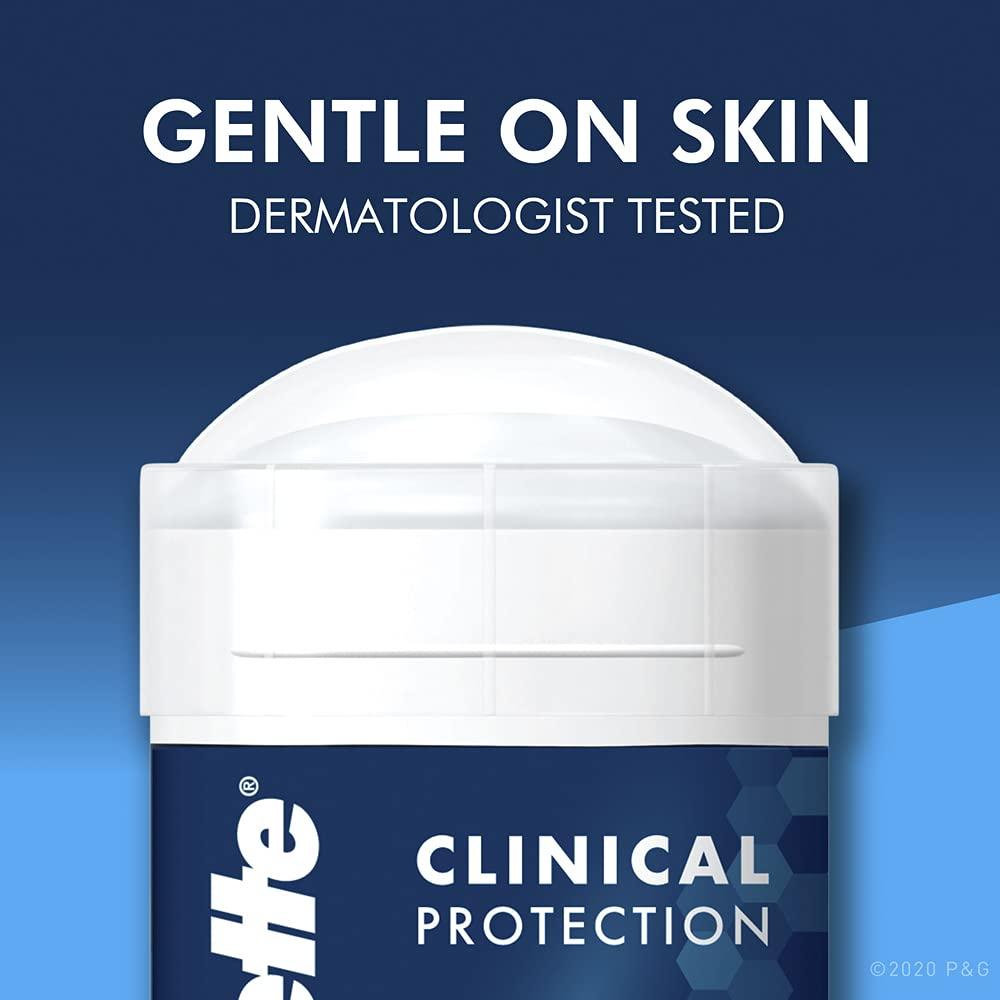Gillette Antiperspirant Deodorant for Men - Clinical Soft Solid ...