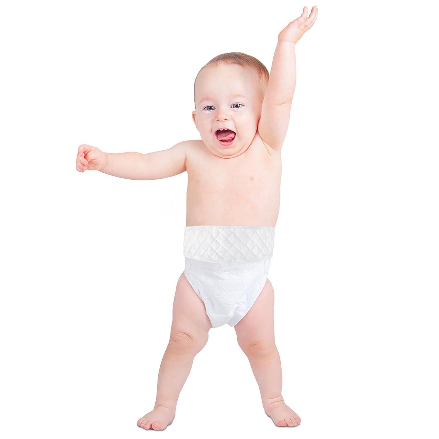 TONITTO 5Pcs Newborn Umbilical Cord Belly Band Set Adjustable Binder ...