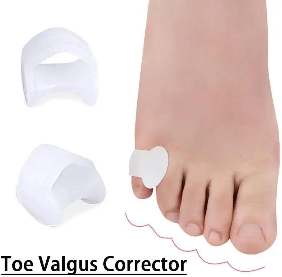 Silicone Toe Separator & Valgus Finger Adjuster - Foot Protector for ...