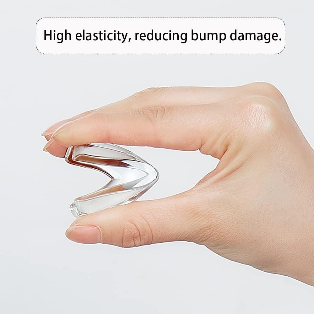 Transparent Silicone Safety Corner Guards for Childproofing Tables ...