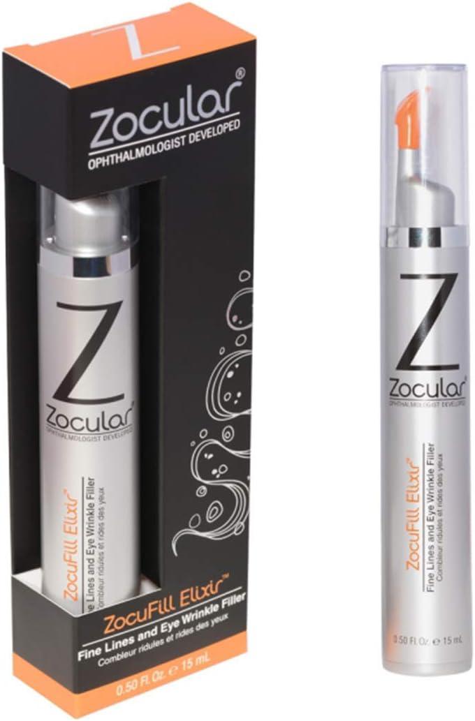 Zocular Zocuwipe Eyelid Wipes with Okra Complex + Zocufill Elixir Eye ...