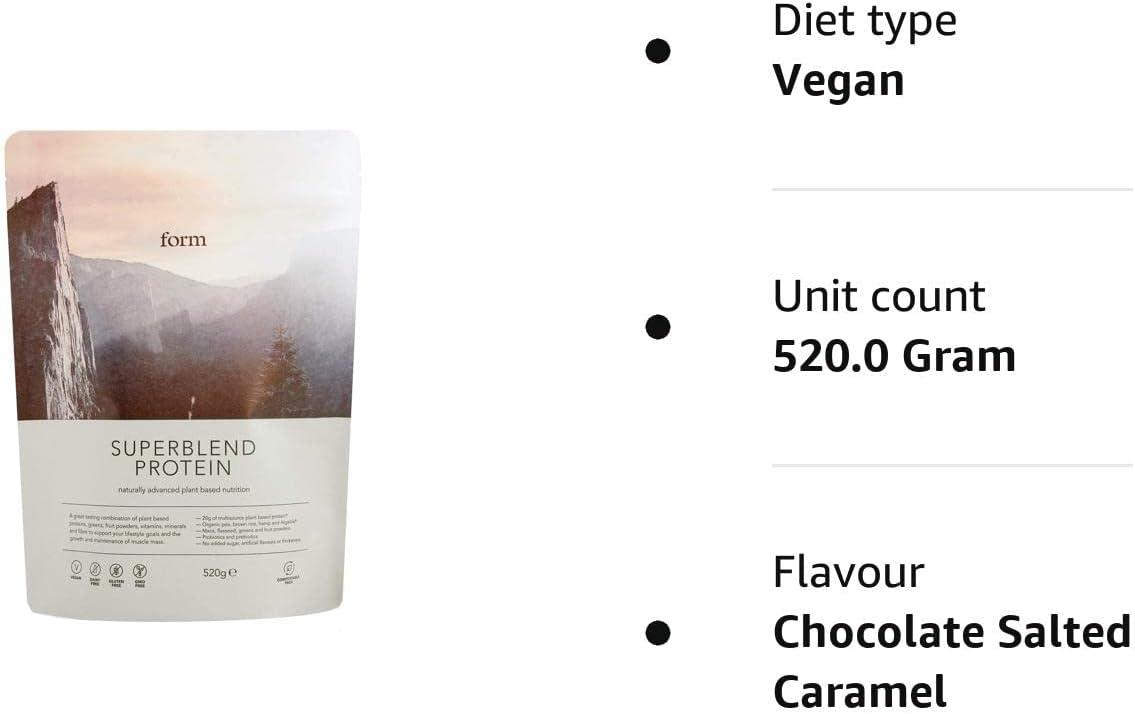 Form Superblend Protein - Vegan Chocolate Salted Caramel Protein Powder ...
