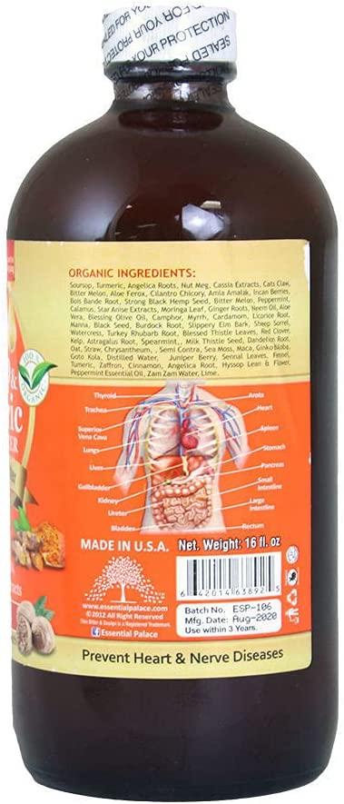 Soursop & Turmeric Living Bitter 5-in-1 Herbal Tonic with Angelica ...