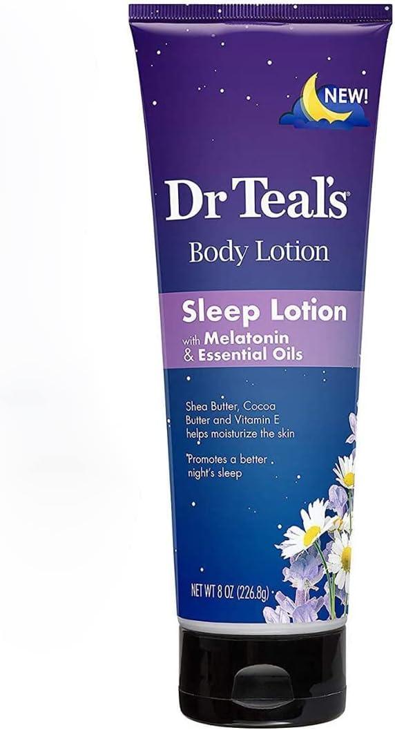 Dr Teals Melatonin Sleep Bath Gift Set - Foaming Bath, Body Lotion ...