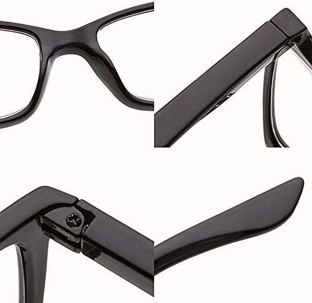 Suertree Spring Hinge Reading Glasses (3 Pack) - 3.5x Visual Aid for Men & Women - Optics ...