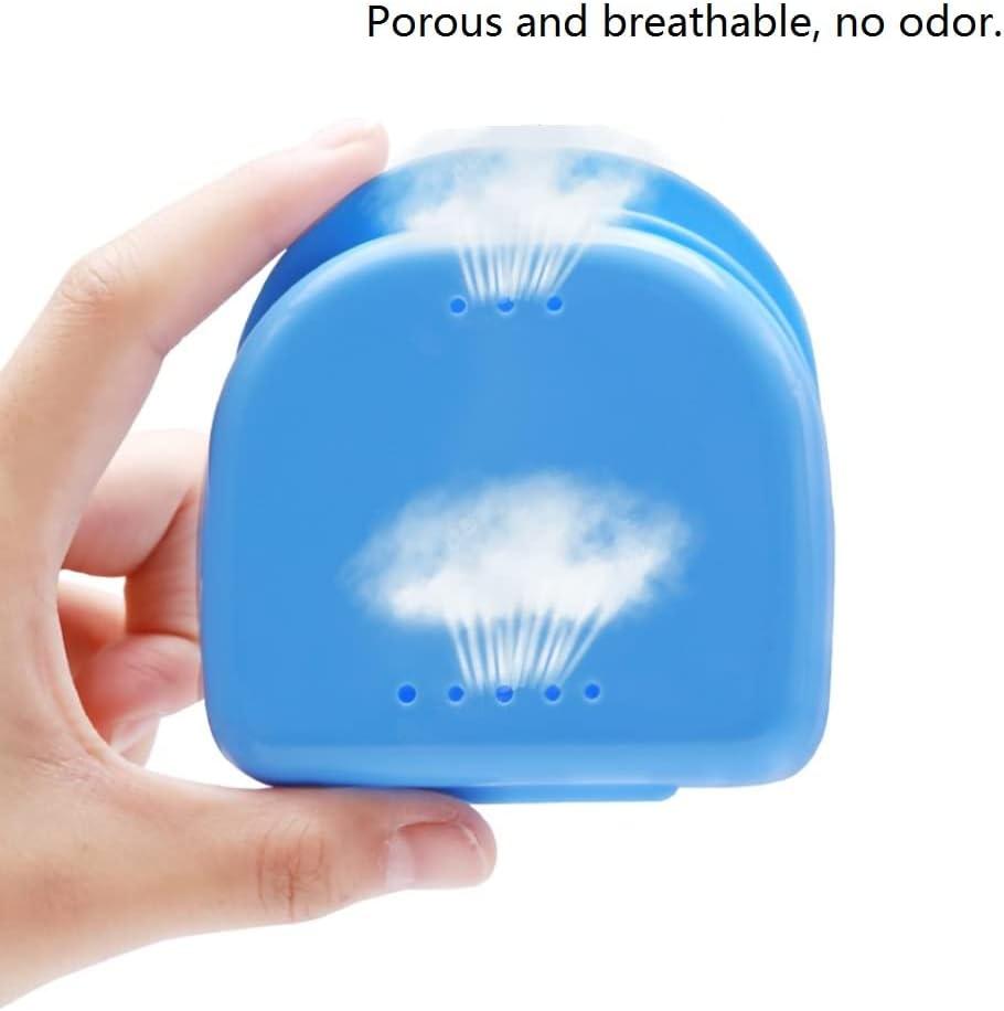 Buy Latrate 4-Piece Tooth Boxes - Cute & Portable Denture Storage with ...