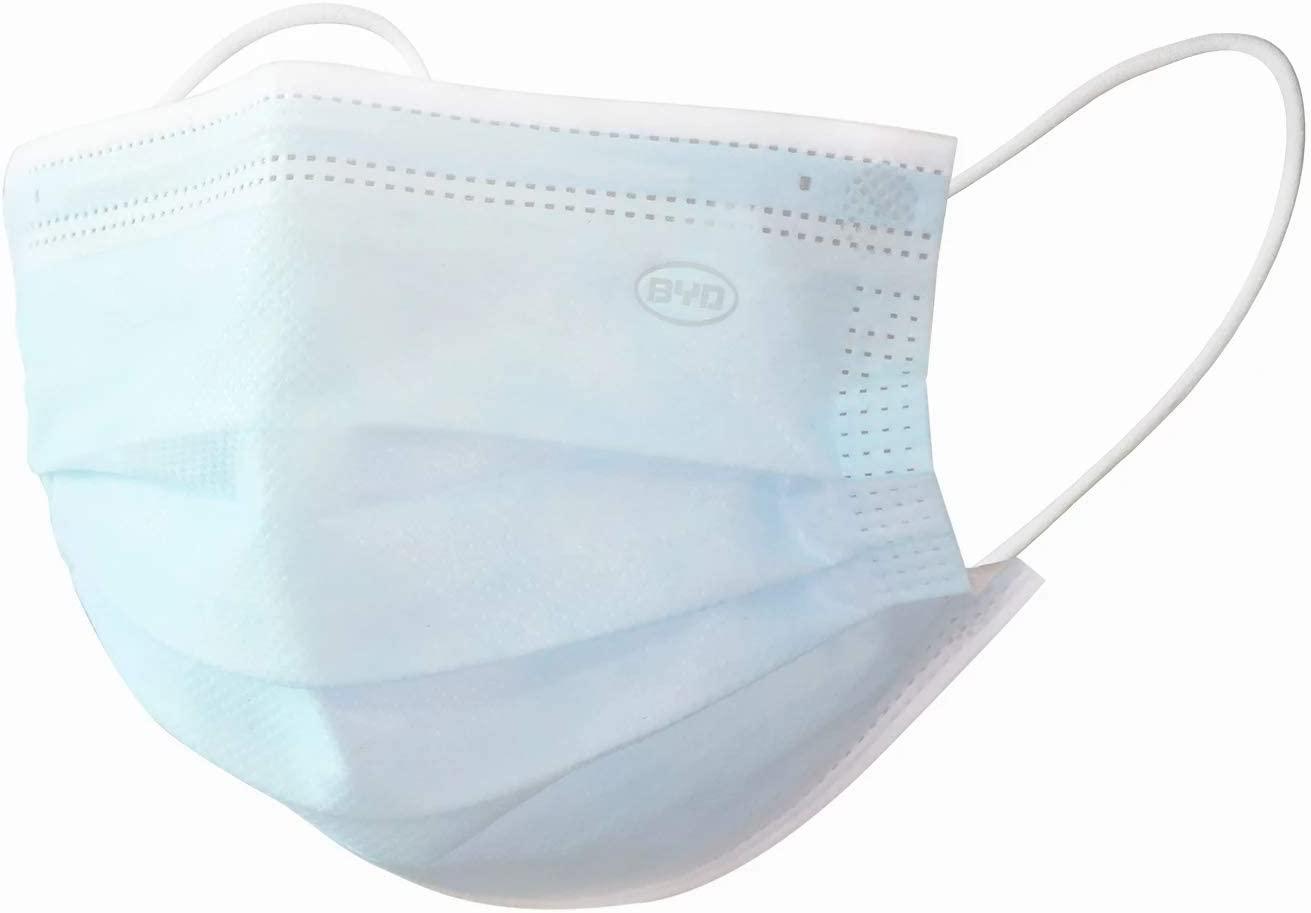 BYD CARE Disposable 3-Ply Mask ASTM Level 3 - Box of 50 | Daily ...